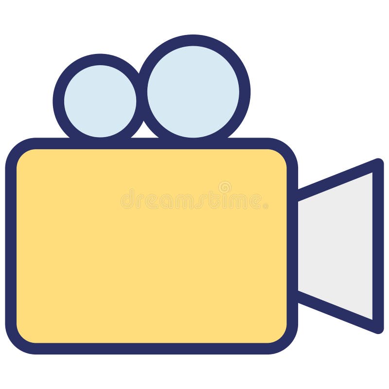 Camera Isolated Vector Icon Which Can Easily Modify or Edit Camera ...