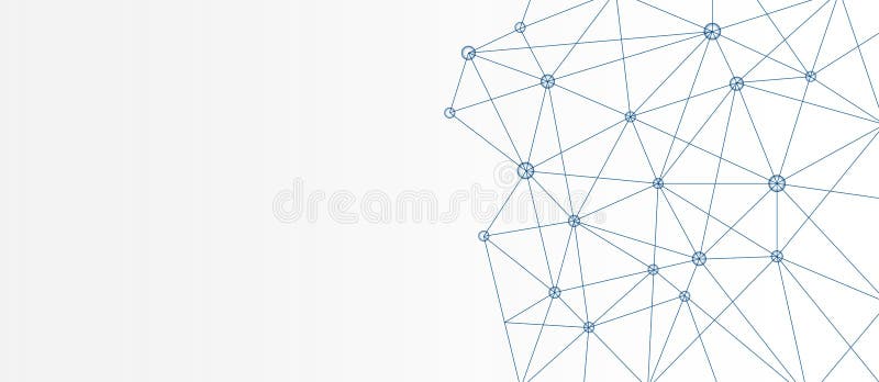 Connecting lines drawing stock illustration. Illustration of angles ...