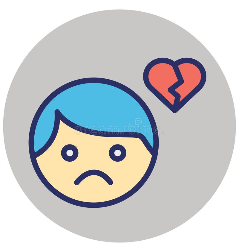 Broken Isolated Vector Icon that Can Be Easily Modified or Edit Stock ...