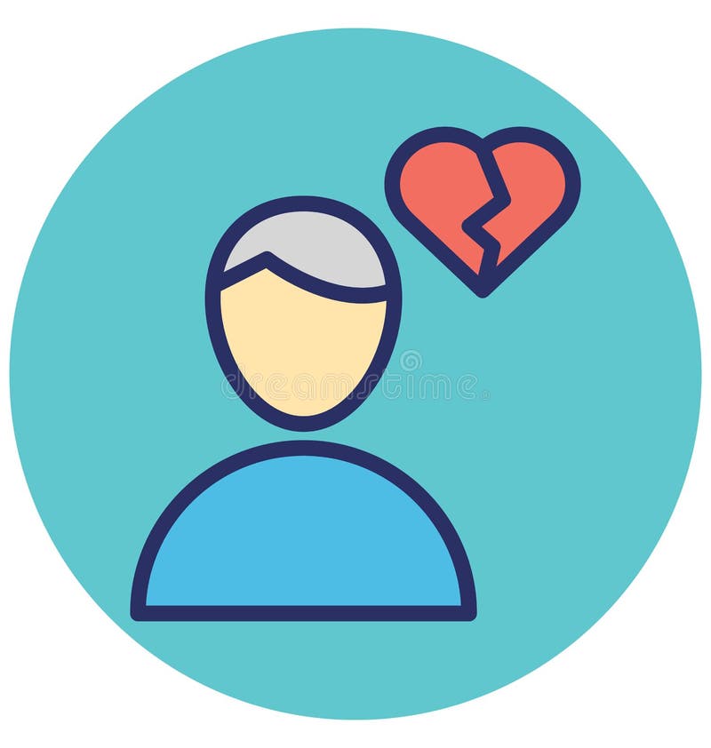 Broken Isolated Vector Icon that Can Be Easily Modified or Edit Broken ...