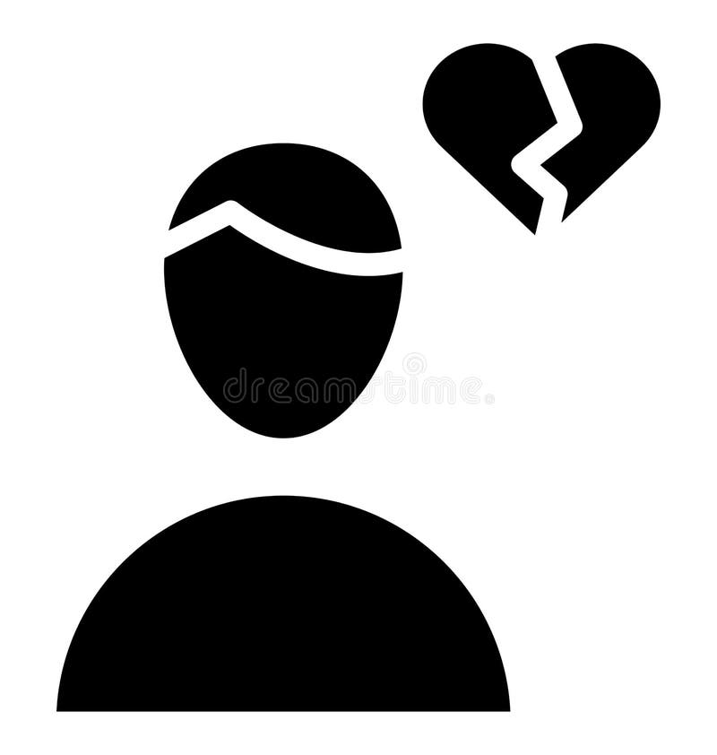 Broken Isolated Vector Icon that Can Be Easily Modified or Edit Stock ...