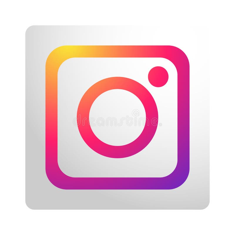 New Instagram Camera Logo Icon Vector with Modern Gradient Design ...