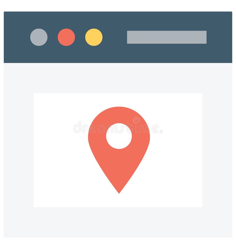 Location Finder Vector Icon Isolated Vector Icon Which Can Easily ...