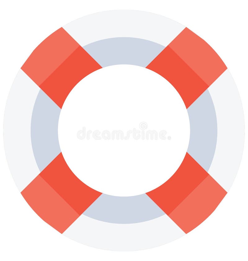 Life Belt Vector Icon Isolated Vector Icon Which Can Easily Modify or ...