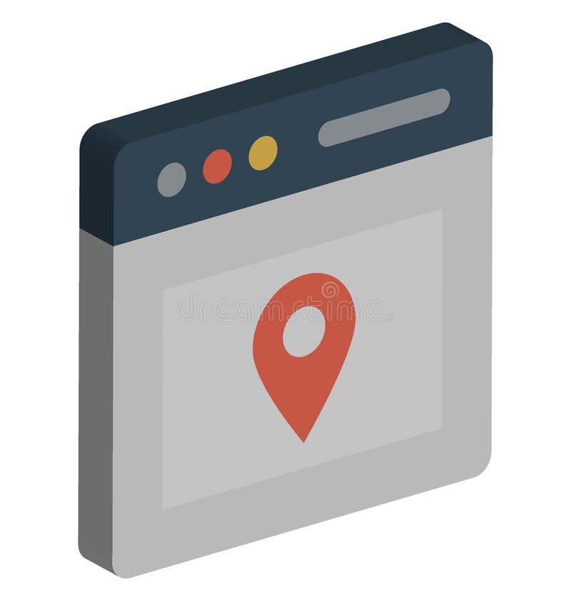 Location Finder Vector Icon Isolated Vector Icon Which Can Easily ...