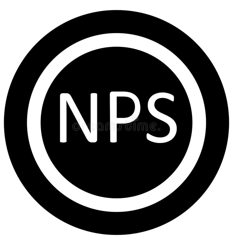 Nps Isolated Vector Icon Which Can Easily Modify or Edit Stock Vector ...