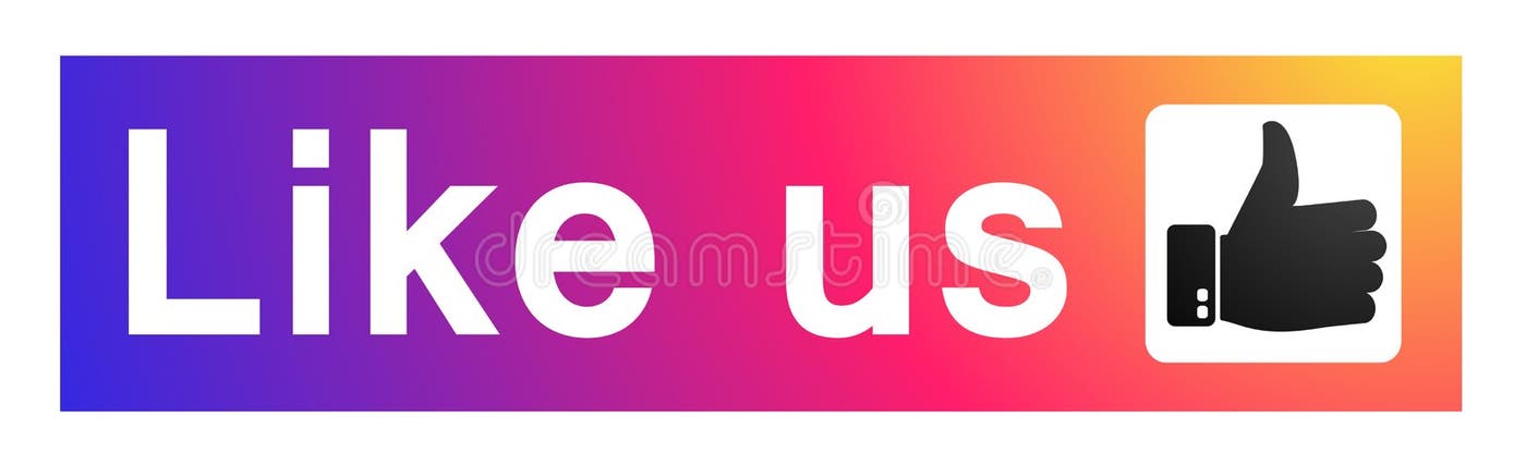 Like Us Facebook Logo Stock Illustrations – 163 Like Us Facebook Logo ...