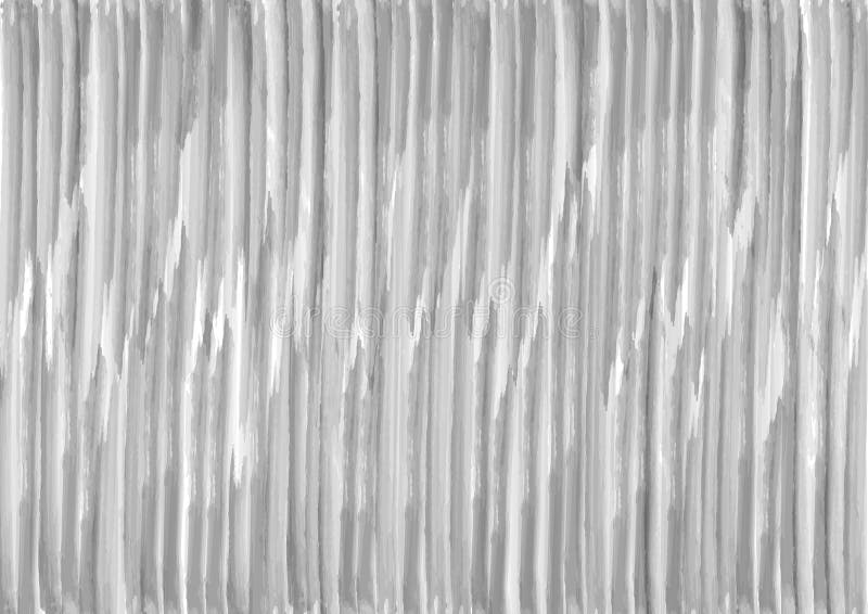 Vertical Grey Watercolor Stripes Pattern Background Stock Vector ...