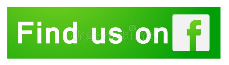 Facebook and Find Us on Facebook Banner Illustrations Logo Icon for Web ...
