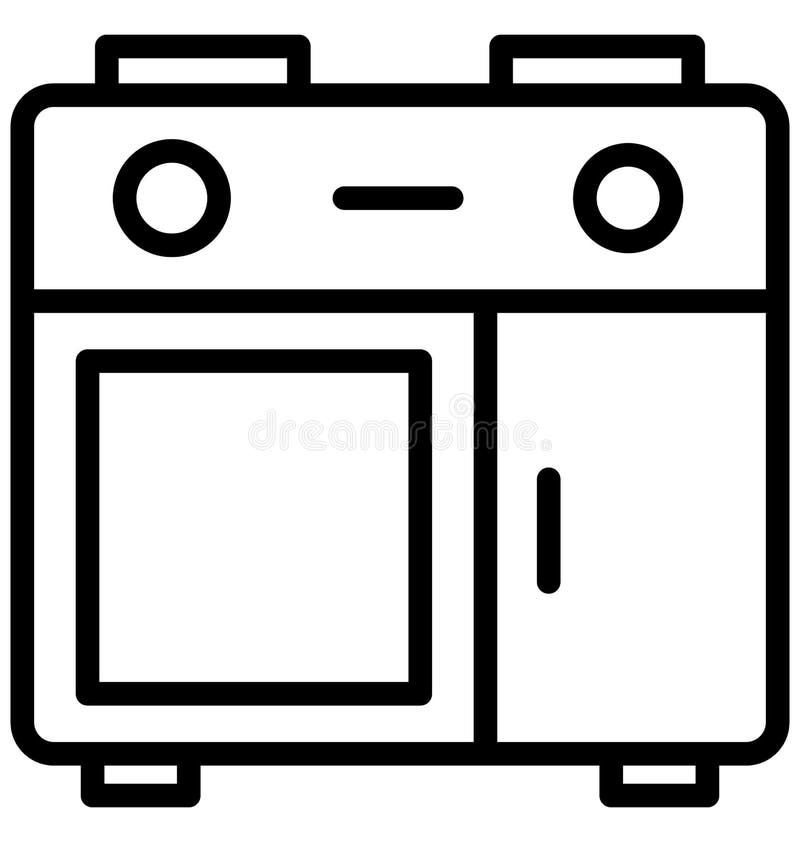 Oven Isolated Vector Icon Editable Oven Isolated Vector Icon Editable Stock Vector ...