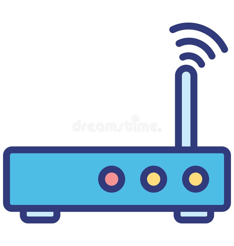 Internet Device Isolated Vector Icon Which Can Easily Modify or Edit ...