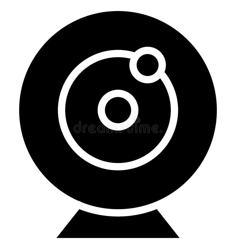 Computer Camera Isolated Vector Icon Which Can Easily Modify or Edit ...