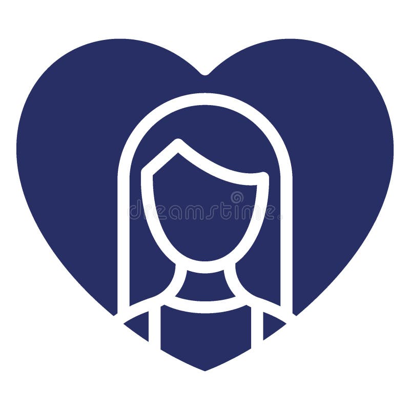 Banner, Heart Logo Isolated Vector Icon Which Can Easily Modify or Edit ...
