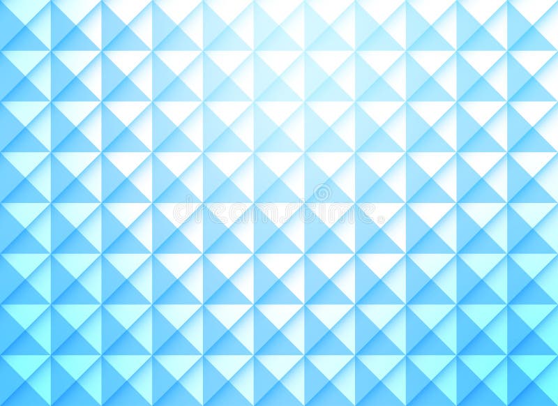Shining Blue Gradient Background with Seamless Squares and Triangles ...