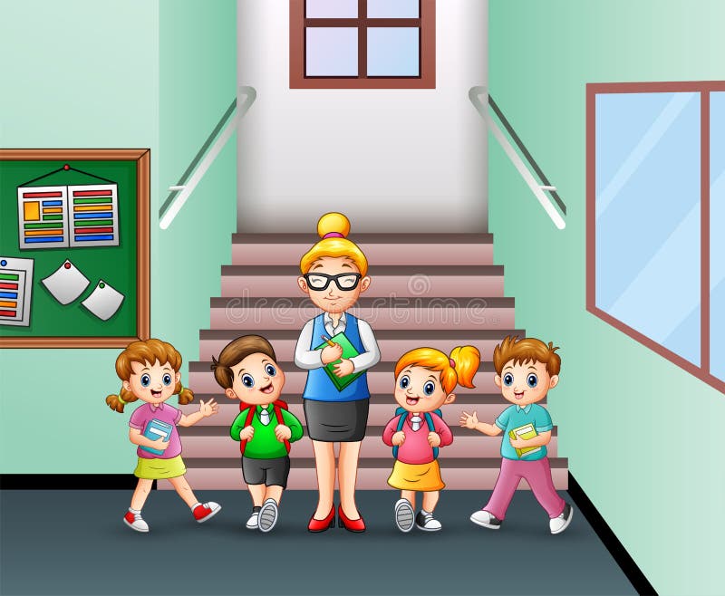 Student Standing Clipart