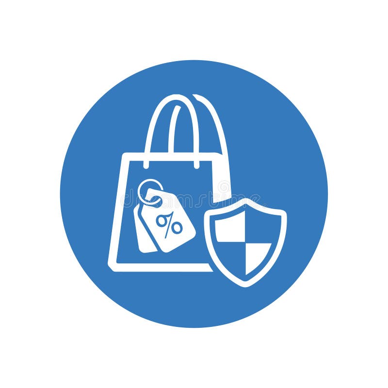 Secure Shopping Icon / Online Buying Security Stock Vector ...