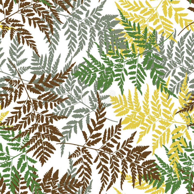 Seamless Palm Tree Camouflage Design Pattern Stock Vector ...