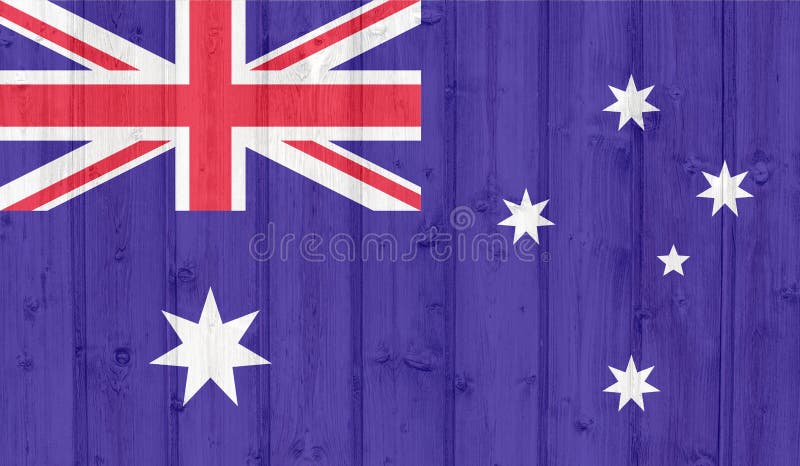 Australia flag stock illustration. Illustration of emblem - 152938043