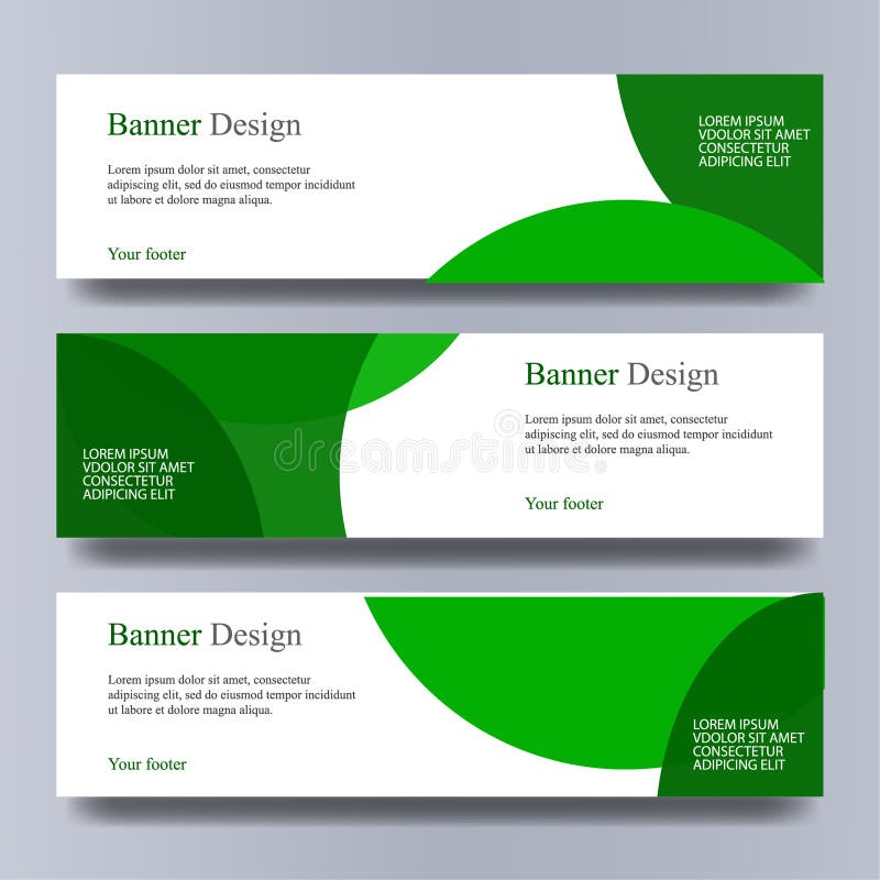 Banner Design Abstract Cool Stock Vector - Illustration of blank, flag ...