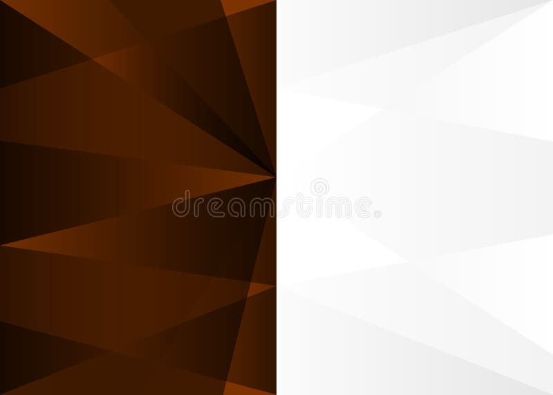 Dark And Light Contrast Background With Polygonal Pattern Stock Vector ...