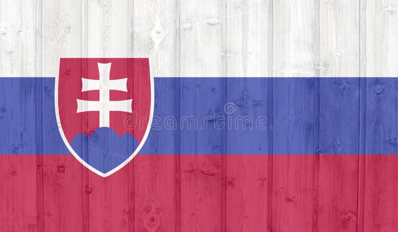 Slovakia flag stock photo. Image of colours, european - 153355692