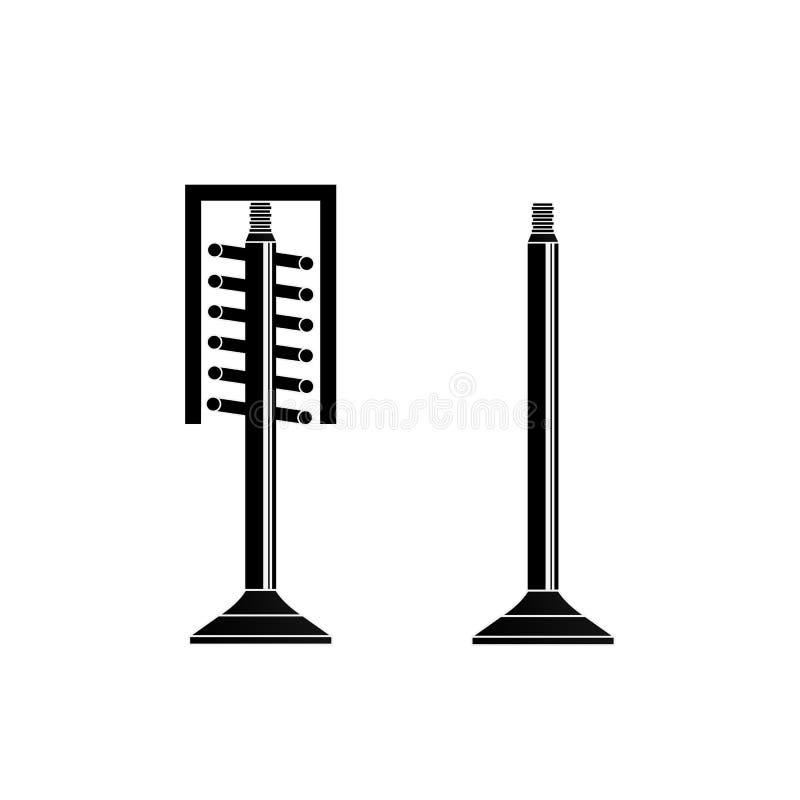 Engine valve stock vector. Illustration of service, mechanism - 154163128