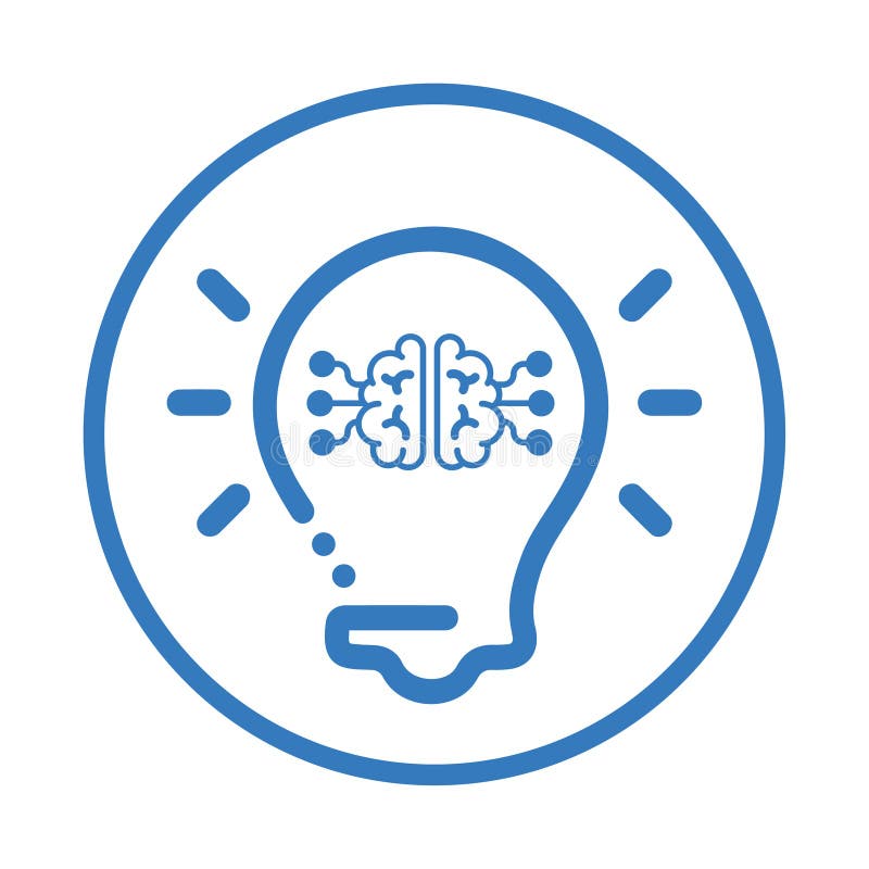 Idea Generating Icon, Smart Idea Icon, Idea Generator Stock ...