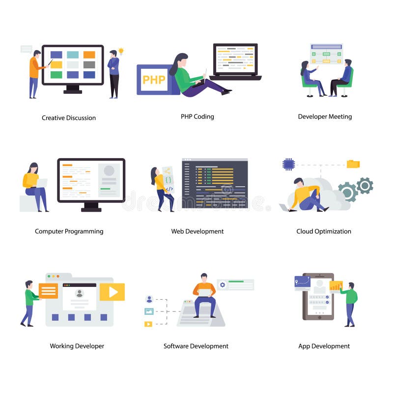 Enjoy Programming Stock Illustrations – 537 Enjoy Programming Stock ...