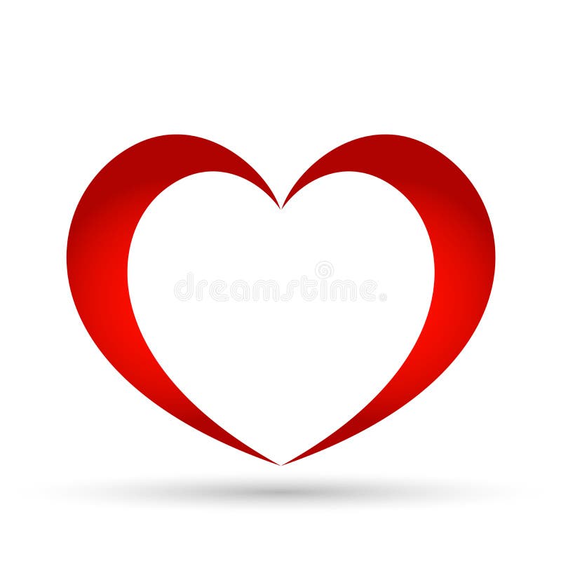 Red Heart Outline Stock Illustrations – 40,123 Red Heart Outline Stock ...
