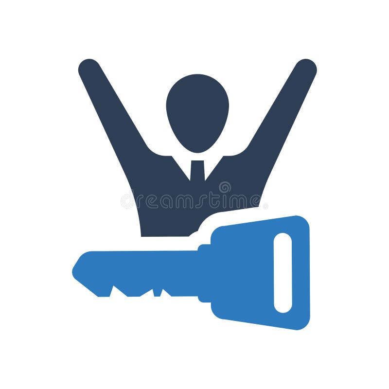 Key To Success Icon is Perfect for Use in Any Type of Design Projects ...