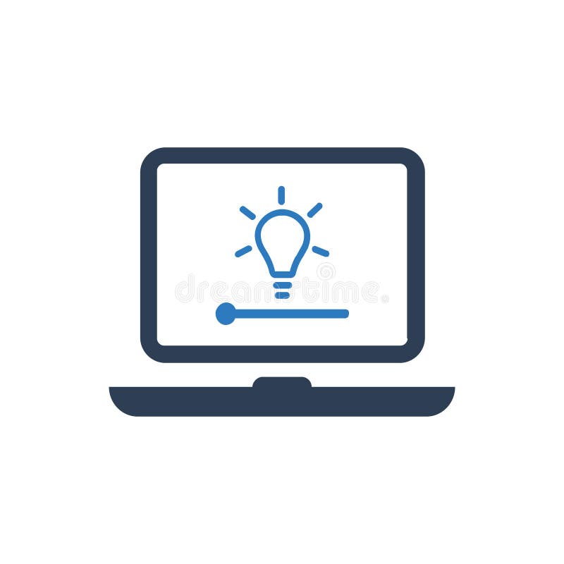 Laptop Display Brightness Control Icon is Perfect for Use in Any Type ...