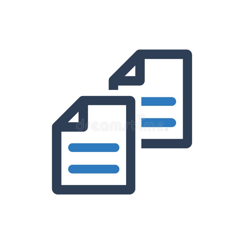Document Copy Icon is Perfect for Use in Any Type of Design Projects ...