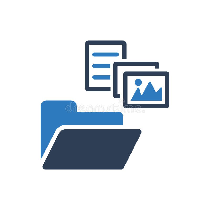 Storage Icon is Perfect for Use in Any Type of Design Projects. Stock ...