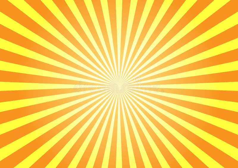 Vector Illustration of Sunburst Stock Vector - Illustration of ...