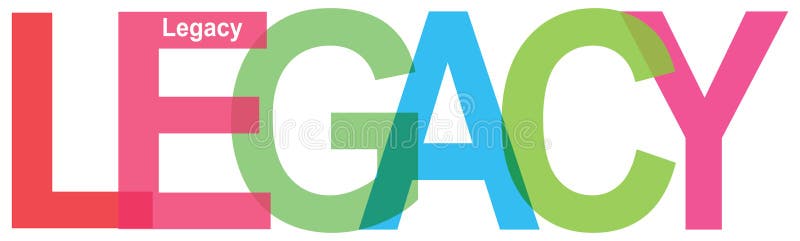 Abstract Legacy Footprint stock illustration. Illustration of concepts ...
