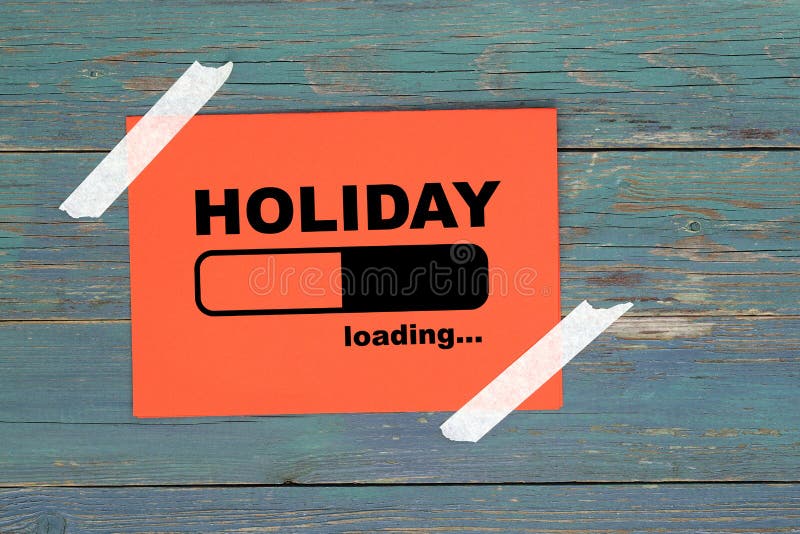 Holiday loading on paper stock image. Image of march - 156912081