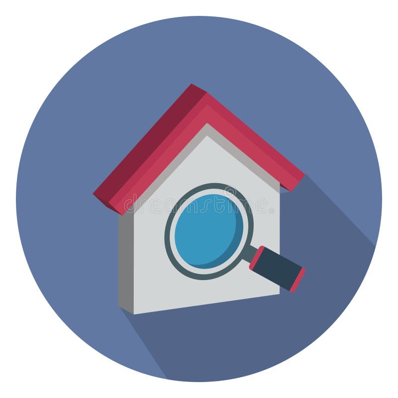 House Search Color Vector Icon Fully Editable Stock Vector ...