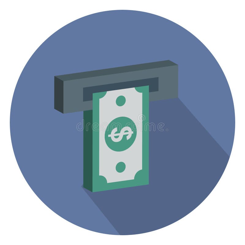 Cash Withdrawal Color Vector Icon Fully Editable Stock Vector ...