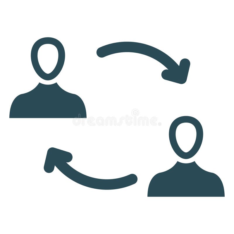 Account, Employee Exchange . Vector Icon Which Can Easily Modify Or ...