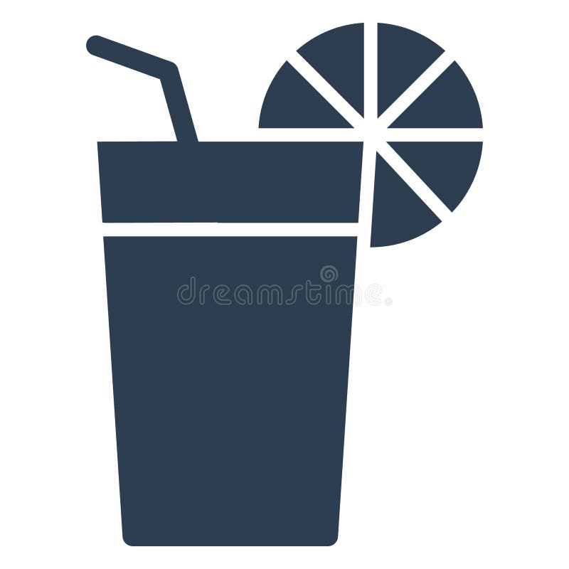 Lemonade Isolated Vector Icon that Can Be Easily Modified or Edit Stock ...