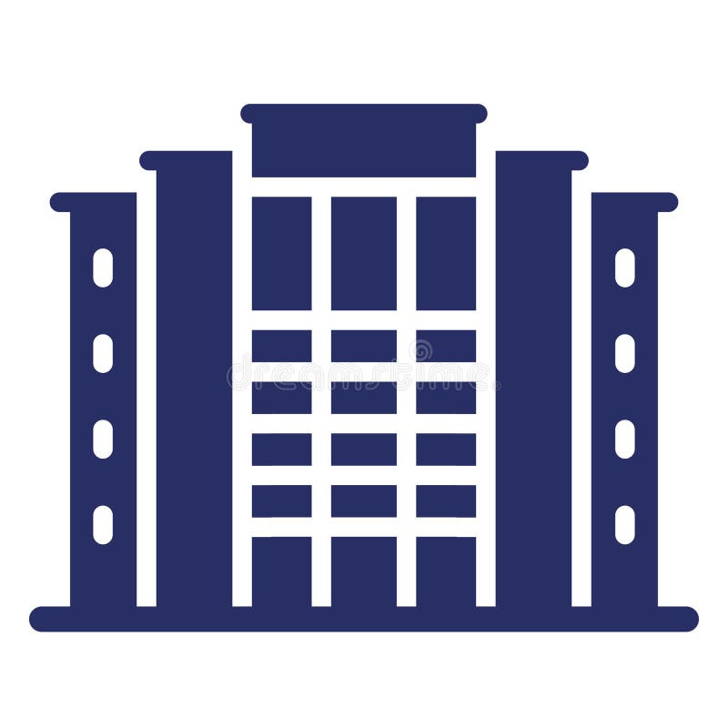 Academic, Educational Building Isolated Vector Icon Which Can Be Easily ...