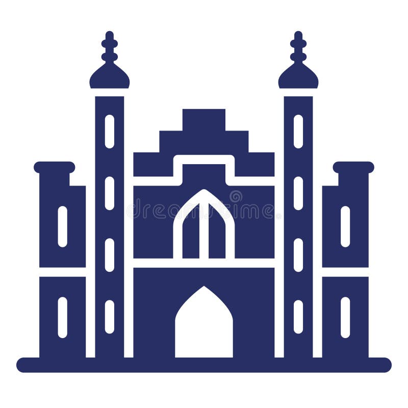 Academic, Educational Building Isolated Vector Icon Which Can Be Easily ...