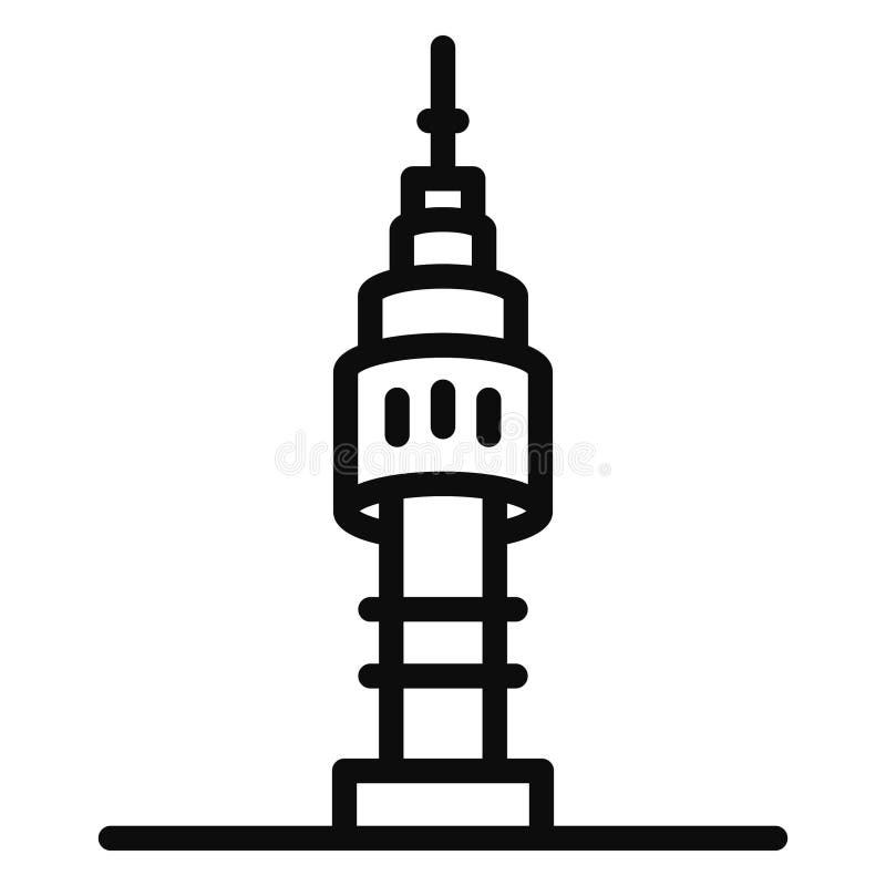 City Seoul, Korean Landmark Isolated Vector Icon Which Can Be Easily ...