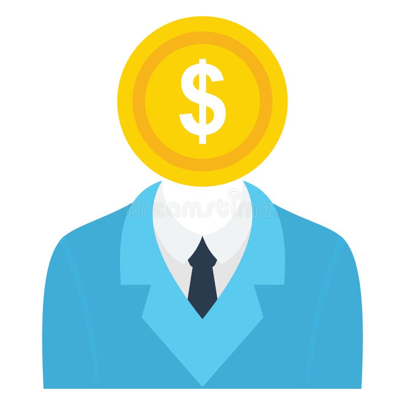 Businessman Color Vector Icon Which Can Easily Modify or Edit Stock ...