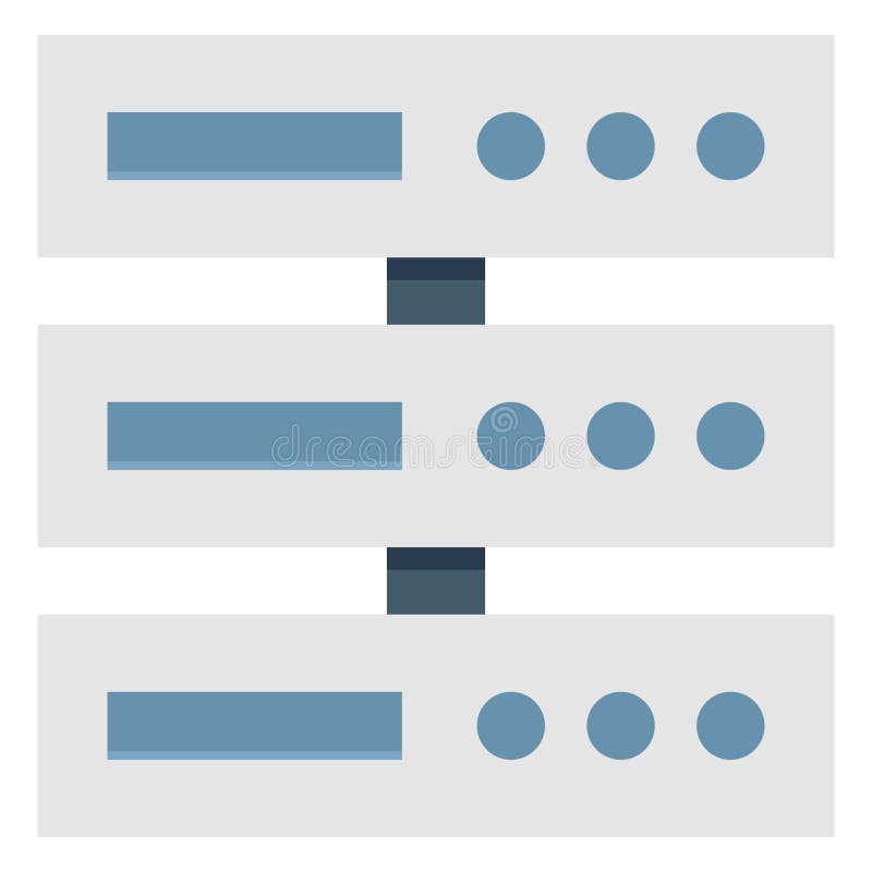 Server Color Vector Icon Which Can Easily Modify or Edit Stock Vector ...