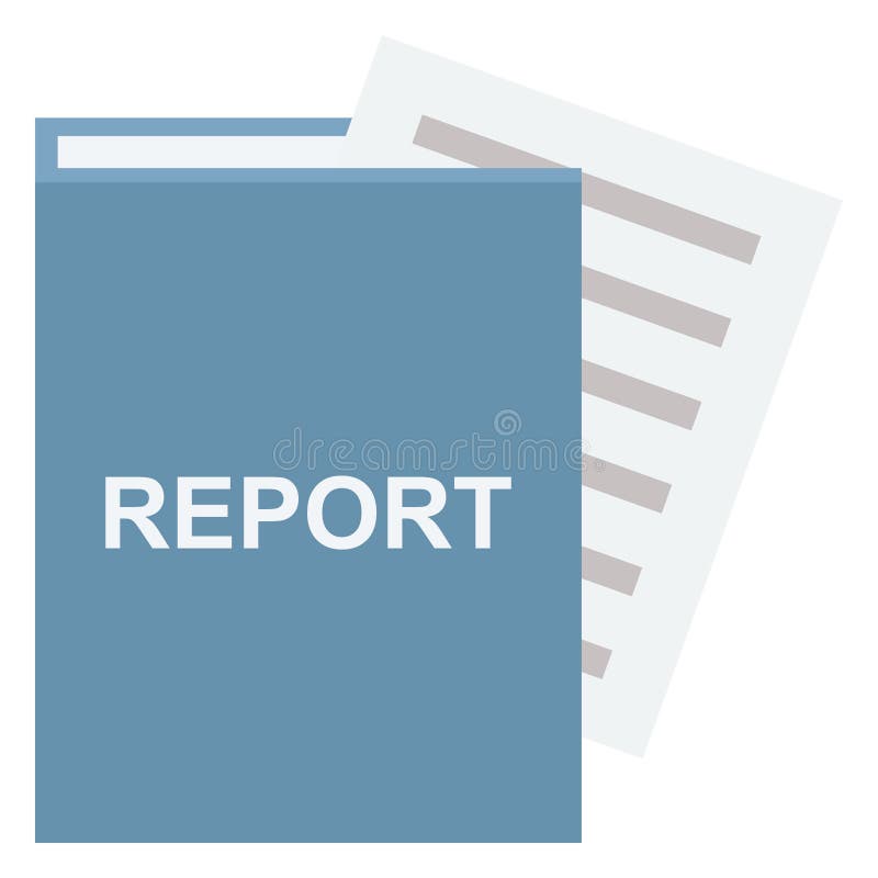 Report Color Vector Icon Which Can Easily Modify or Edit Stock Vector ...