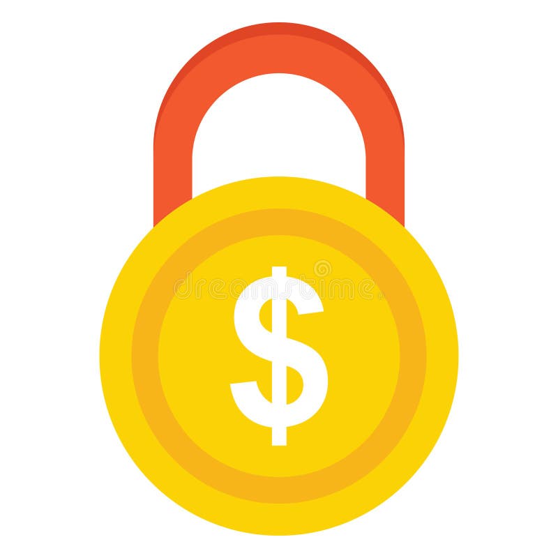 Money Security Color Vector Icon Which Can Easily Modify or Edit Stock ...