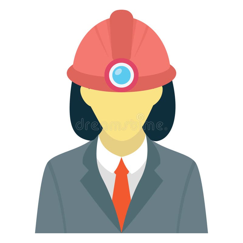 Engineer Color Vector Icon Which Can Easily Modify or Edit Stock Vector ...