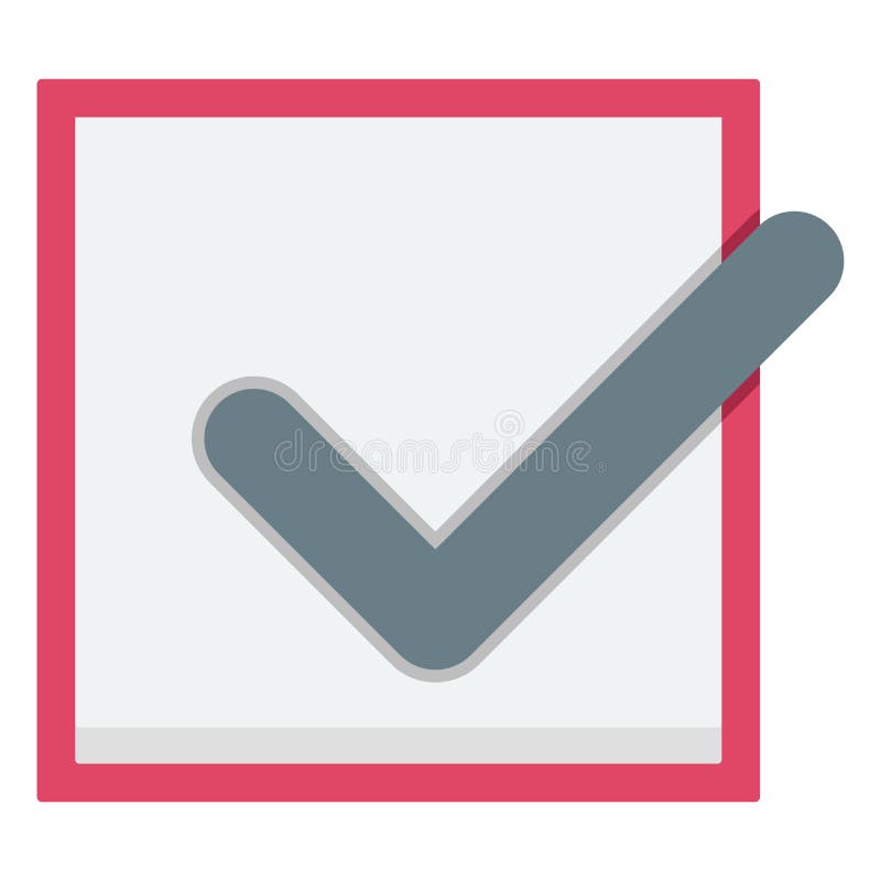 Accept Color Isolated Vector Icon that Can Easily Modify or Edit Stock ...