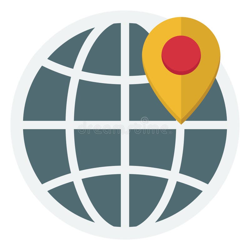 International Color Isolated Vector Icon that Can Easily Modify or Edit ...